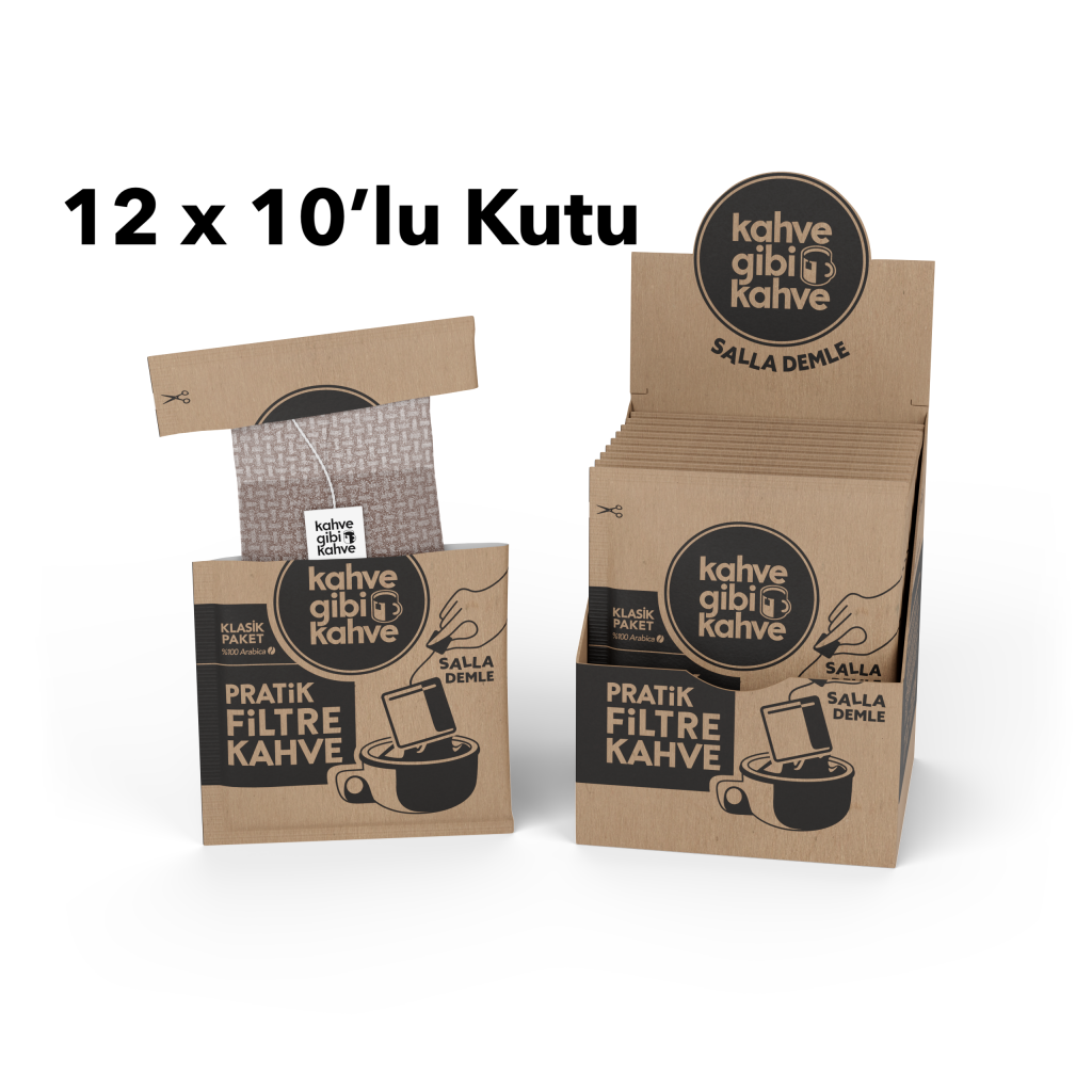 Klasik Paket - 120’li Koli | Kahvegibikahve